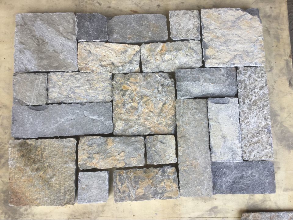 Blue Quartzite Stone Cladding Natural Stone Wall Tiles Quartzite ...