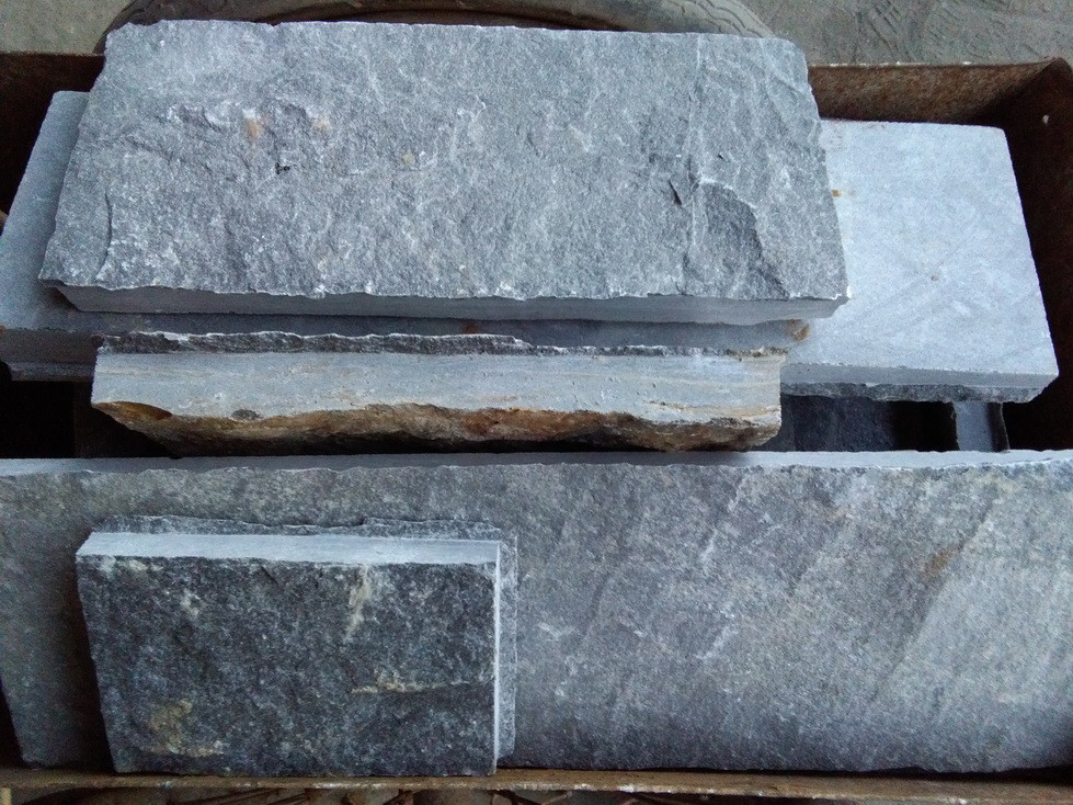 Blue Quartzite Stone Cladding Natural Stone Wall Tiles Quartzite ...