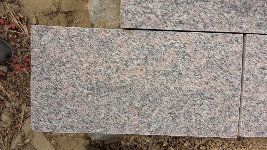 Rose Granite Mushroom Stones Pillar/Column Wall Stone Exterior Stone ...