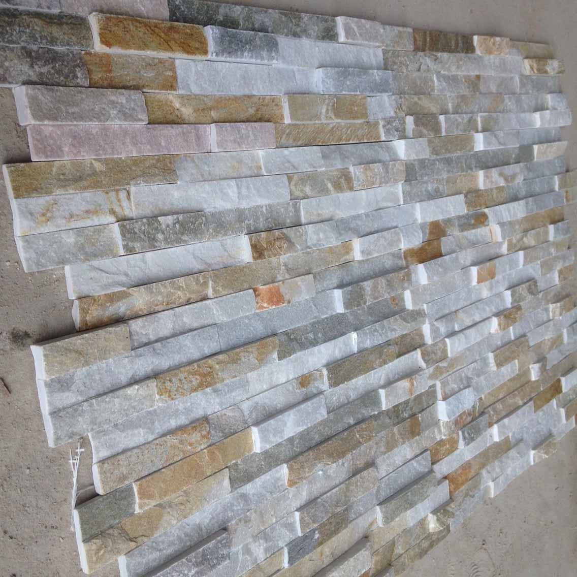 Oyster Split Face Slate Stone Cladding Natural Ledgestone Oyster Thin ...