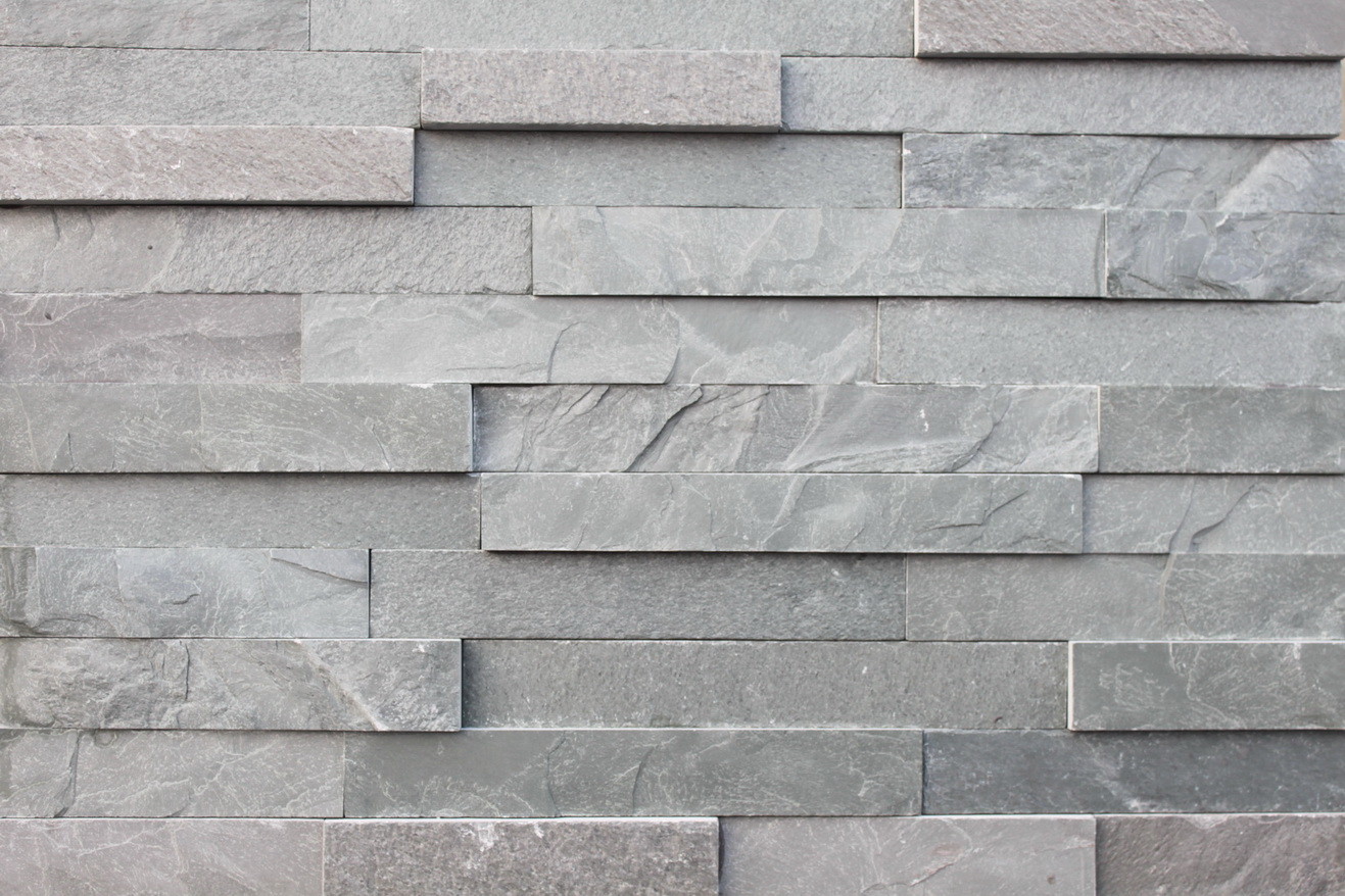 Green Slate Stacked Stone Veneer Natural Stone Cladding Outdoor Wall ...