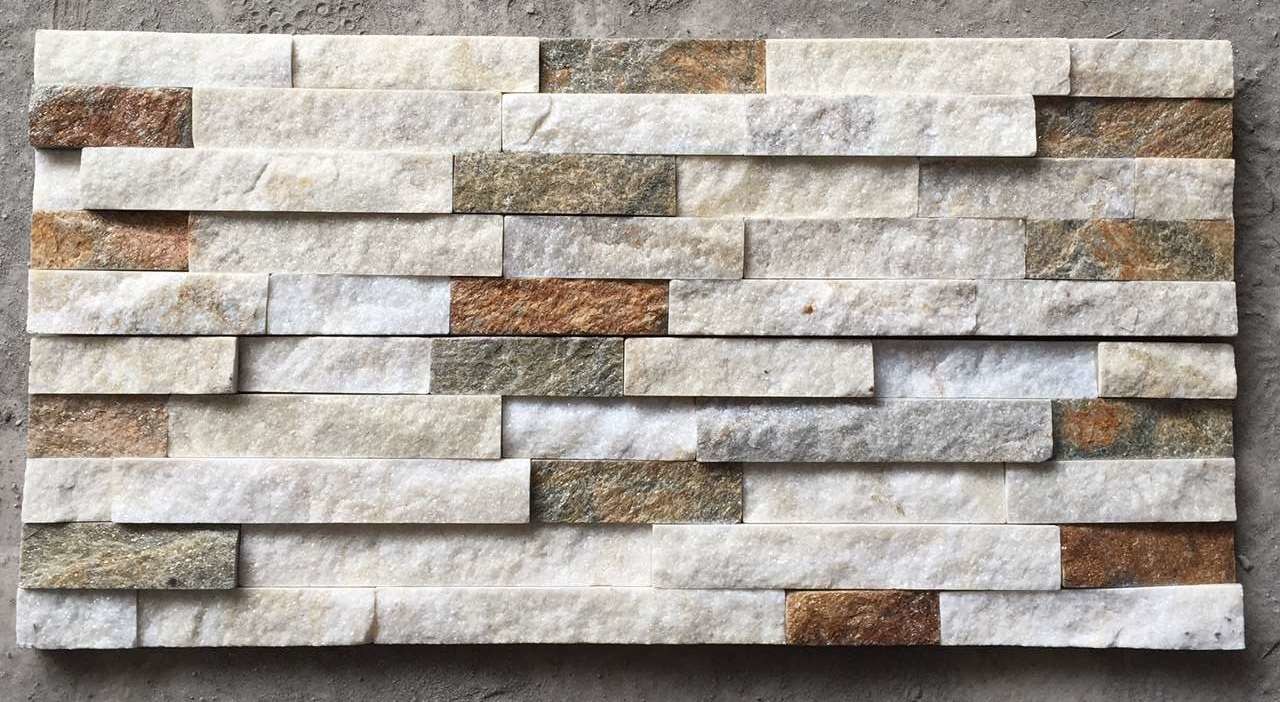 White/Pink Jade Quartzite Stacked Stone,Quartzite Z Stone Cladding ...
