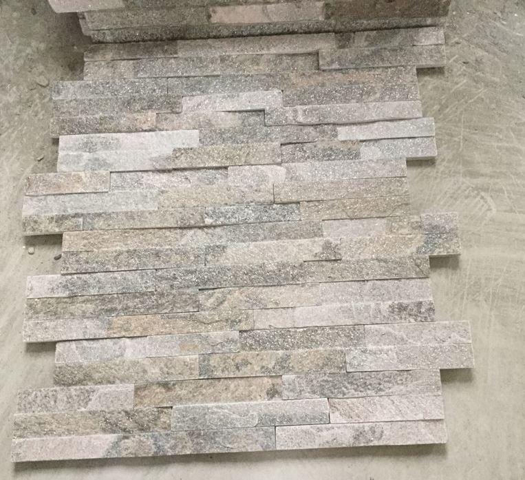 Pink Quartzite Thin Stone Veneer,Natural Z Stone Cladding,Outdoor ...