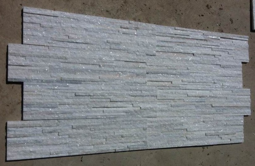 Off-White Quartzite Stone Wall Panels, Ivory White Quartzite Stone Wall ...